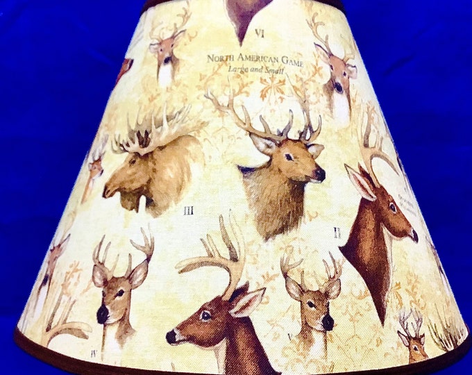 Deer in Woods Lamp Shade - Etsy