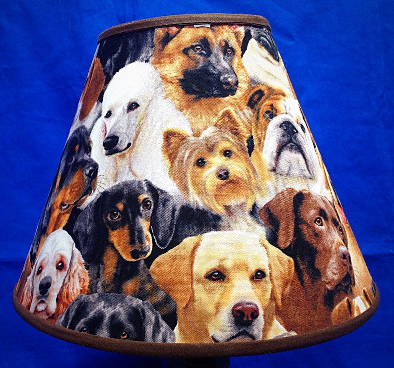 Multi Breeds of Dogs Lamp Shade - Etsy