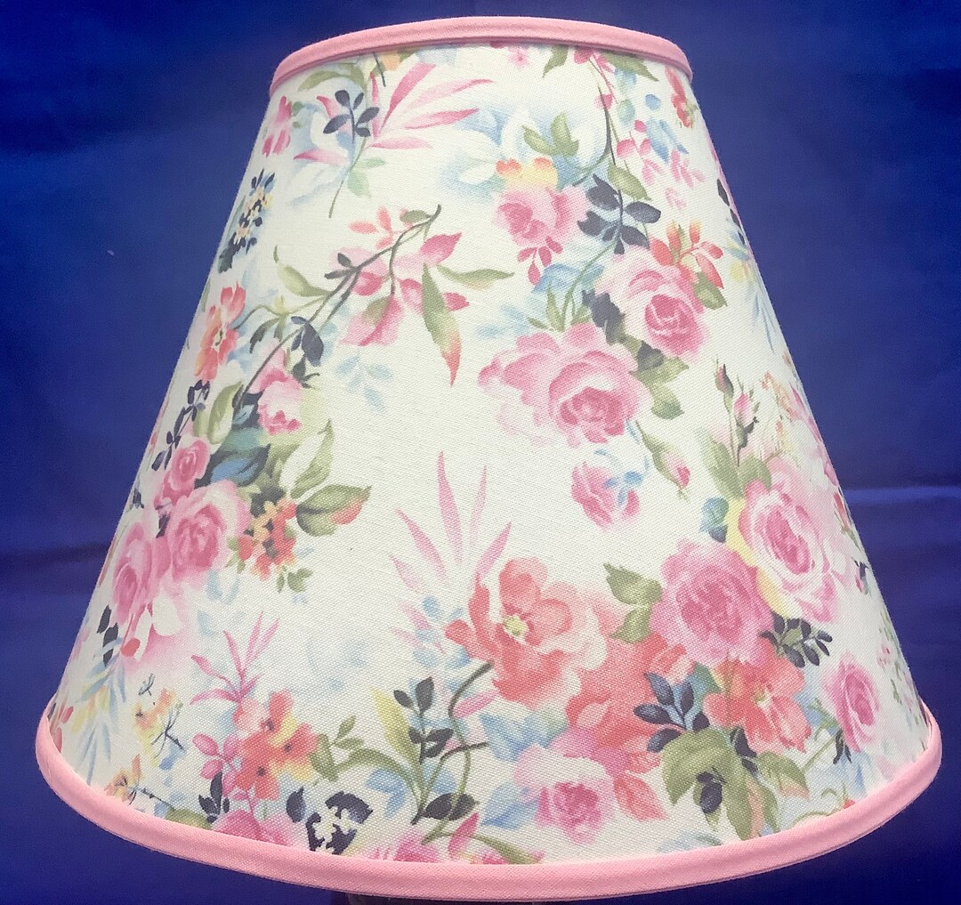Pink Roses New Pattern Lamp Shade - Etsy