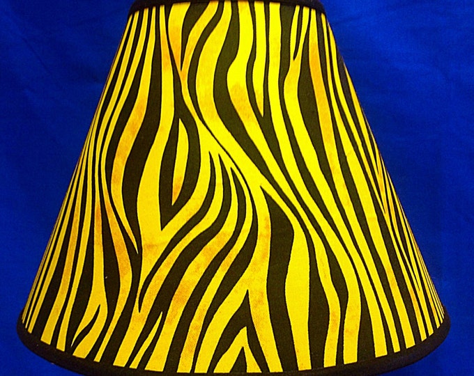 African Tiger Print Lamp Shade - Etsy