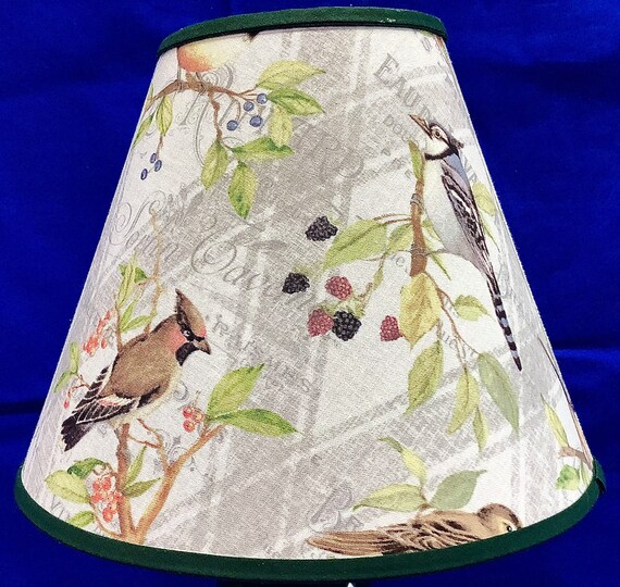 Chickadee Blue Jay Cardinal Lamp Shade | Etsy