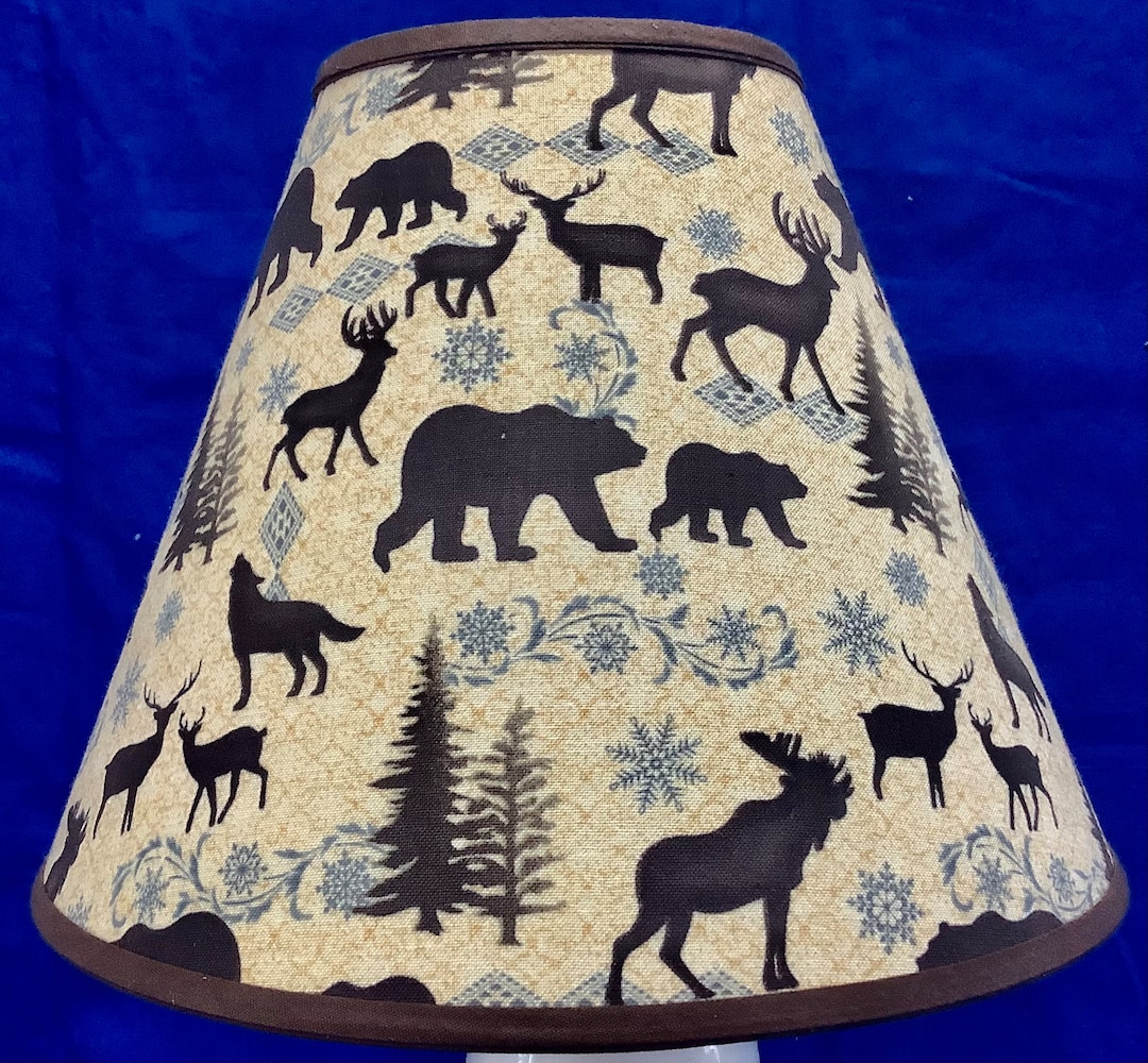 Bear Moose Deer Lamp Shade - Etsy