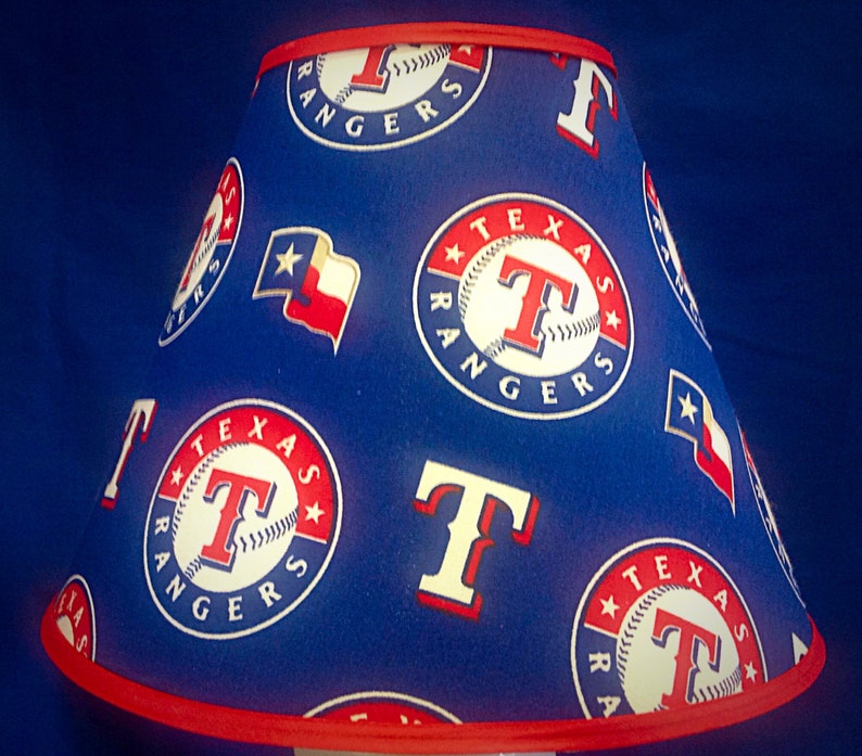 Texas Rangers Lamp Shade - Etsy
