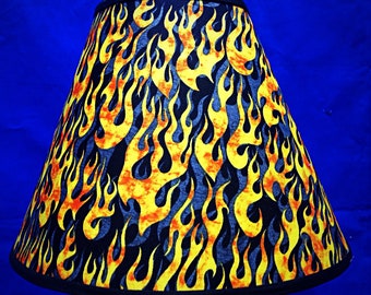 Fire Trucks and Flames Lamp Shade - Etsy