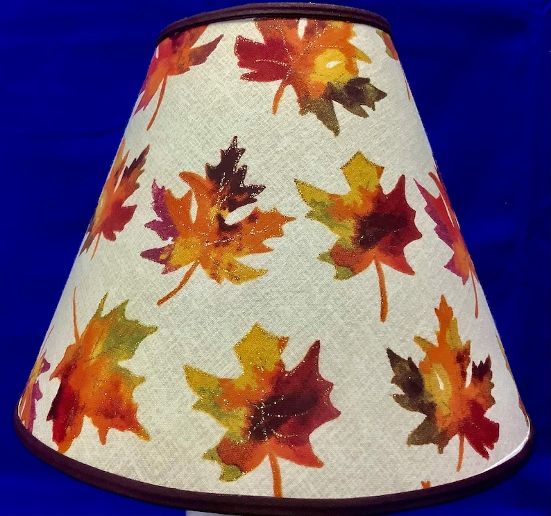 Autumn Fall Leaves Lamp Shade - Etsy
