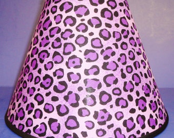 Pink Leopard Skin Print Lamp Shade | Etsy