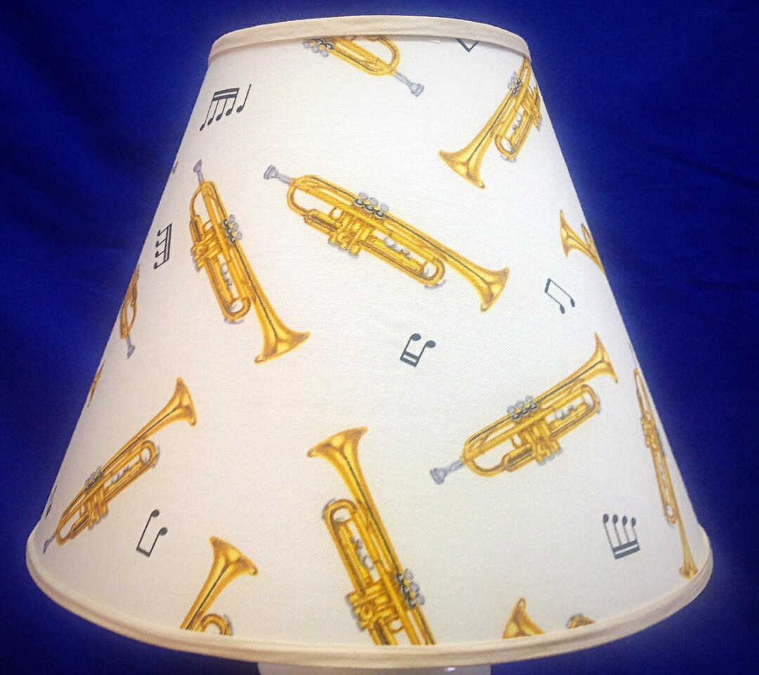 Cornet Trumpet Lamp Shade - Etsy
