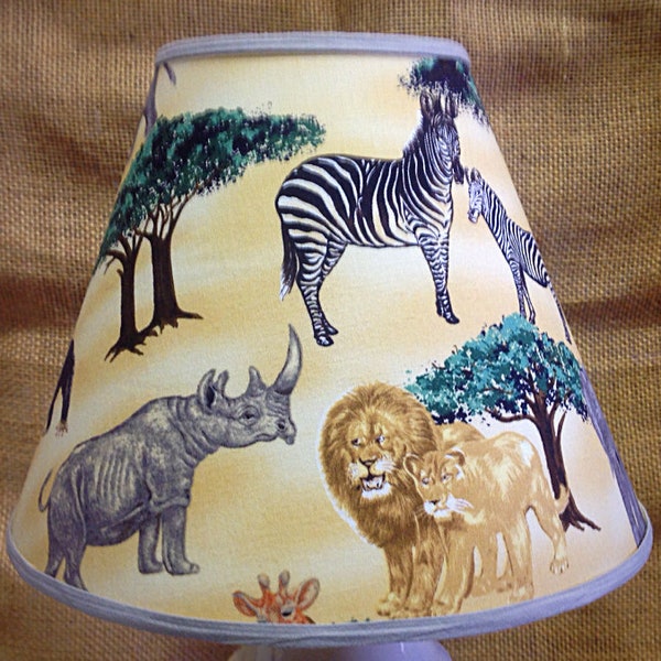 African Elephant Lamp - Etsy