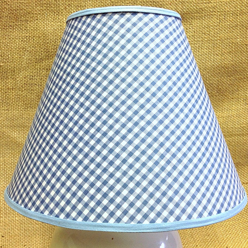 Blue Lamp Shade - Etsy