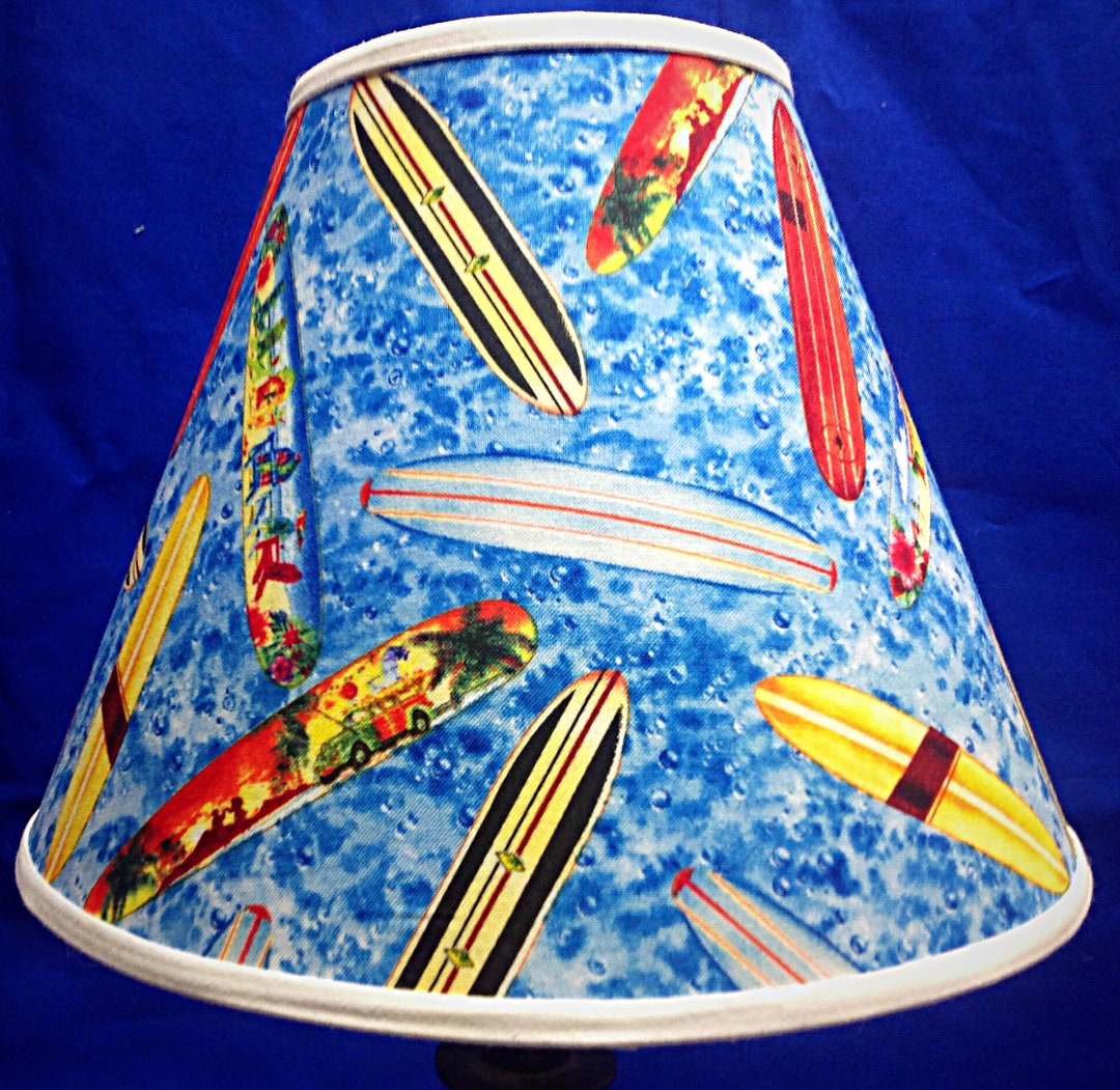 Surf Board Lamp Shade - Etsy