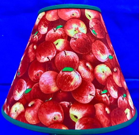 Red Apples New Pattern Lamp Shade - Etsy