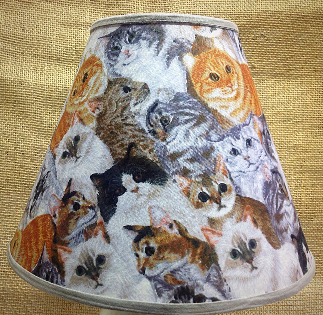 Cat Feline Lamp Shade - Etsy
