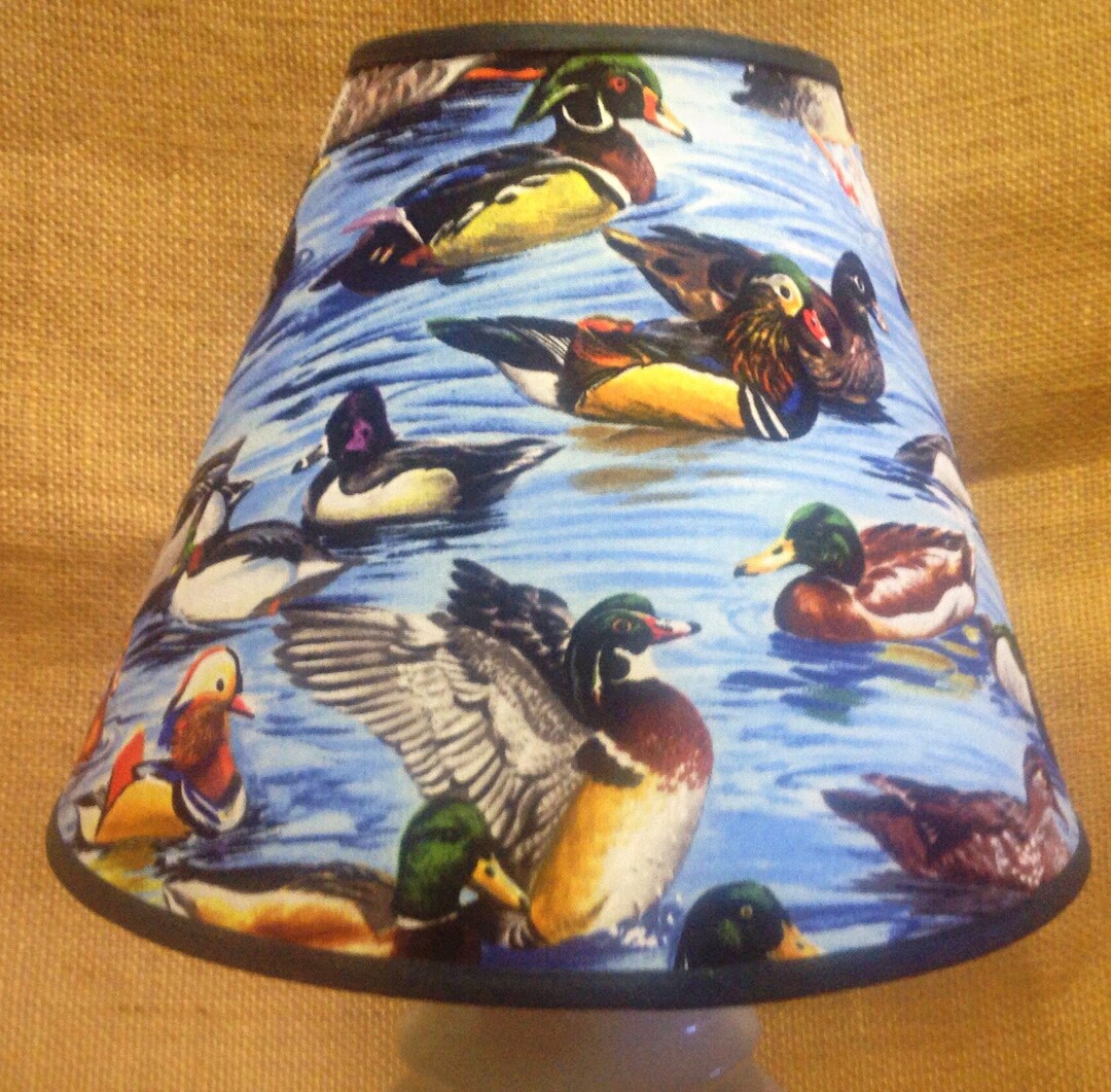 Wild Ducks on Water Lamp Shade - Etsy