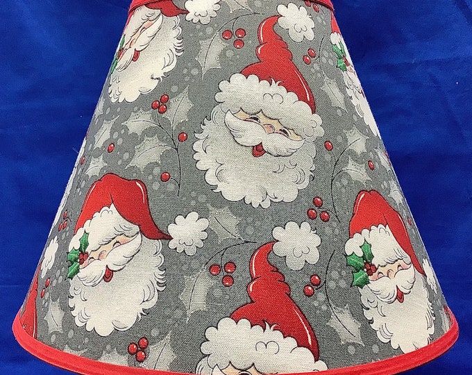 Santa Claus Christmas Lamp Shade - Etsy