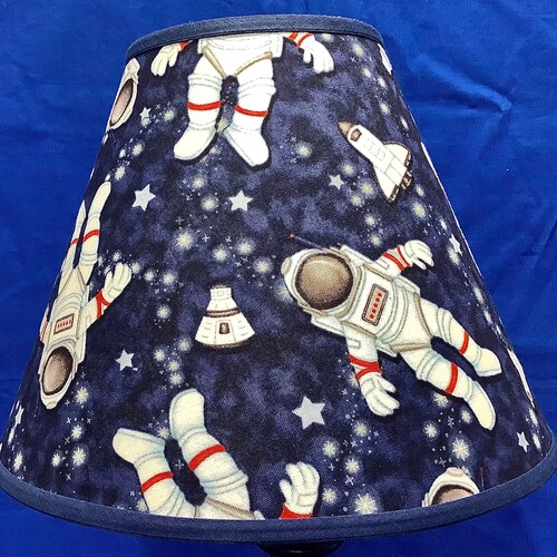 Outer Space Lamp Shade. Galaxy. Milky Way. Earth. Planets. - Etsy