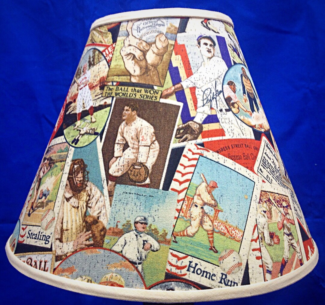 Vintage Theme Baseball Lamp Shade - Etsy