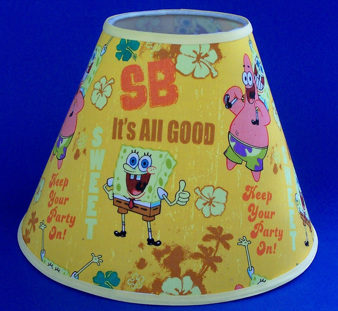 Spongebob Lamp Shade Lampshade - Etsy