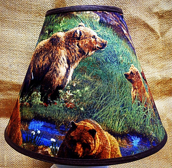 Brown Bear Lamp Shade | Etsy