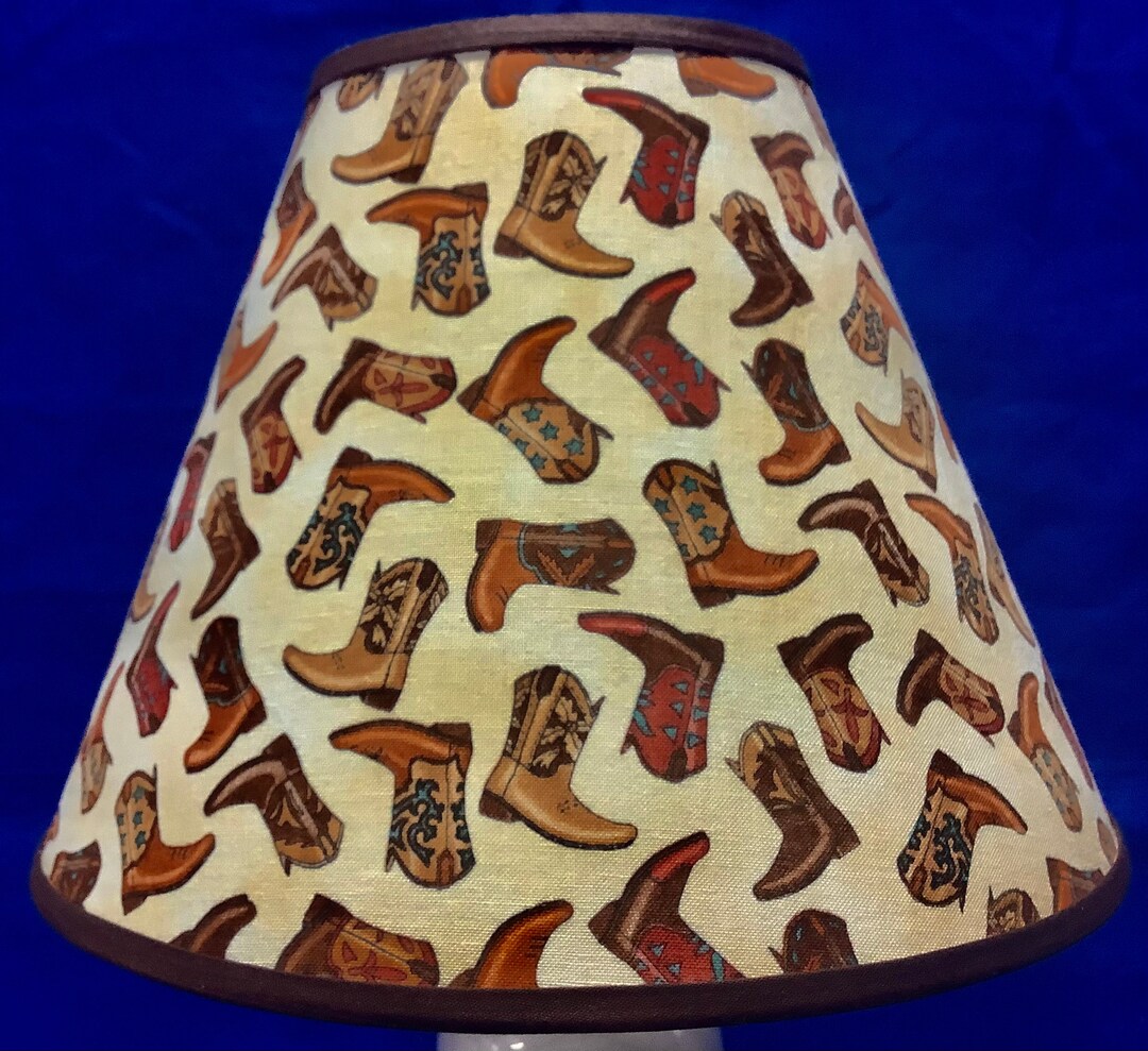 Cowboy Boots Lamp Shade - Etsy