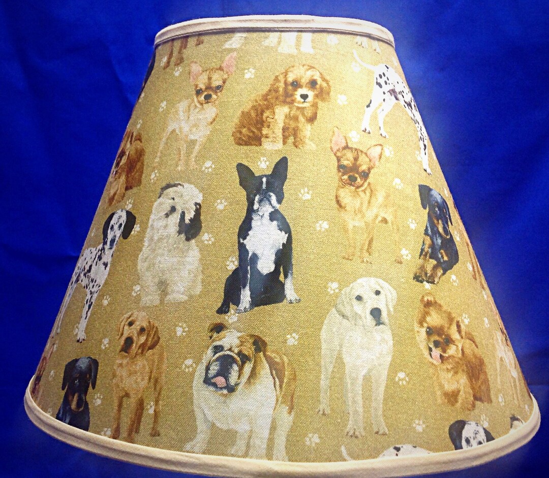 Multi Breed of Dogs Lamp Shade - Etsy
