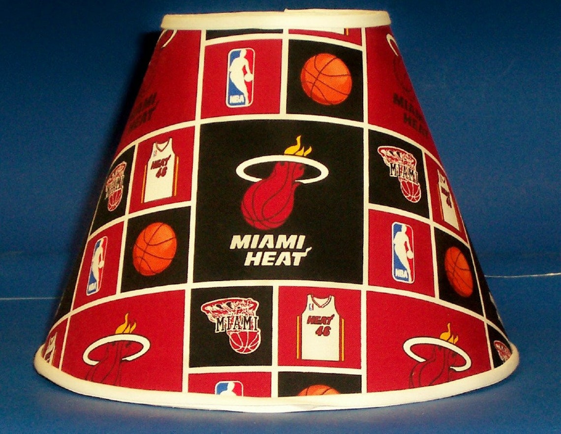 Miami Heat Lamp Shade - Etsy