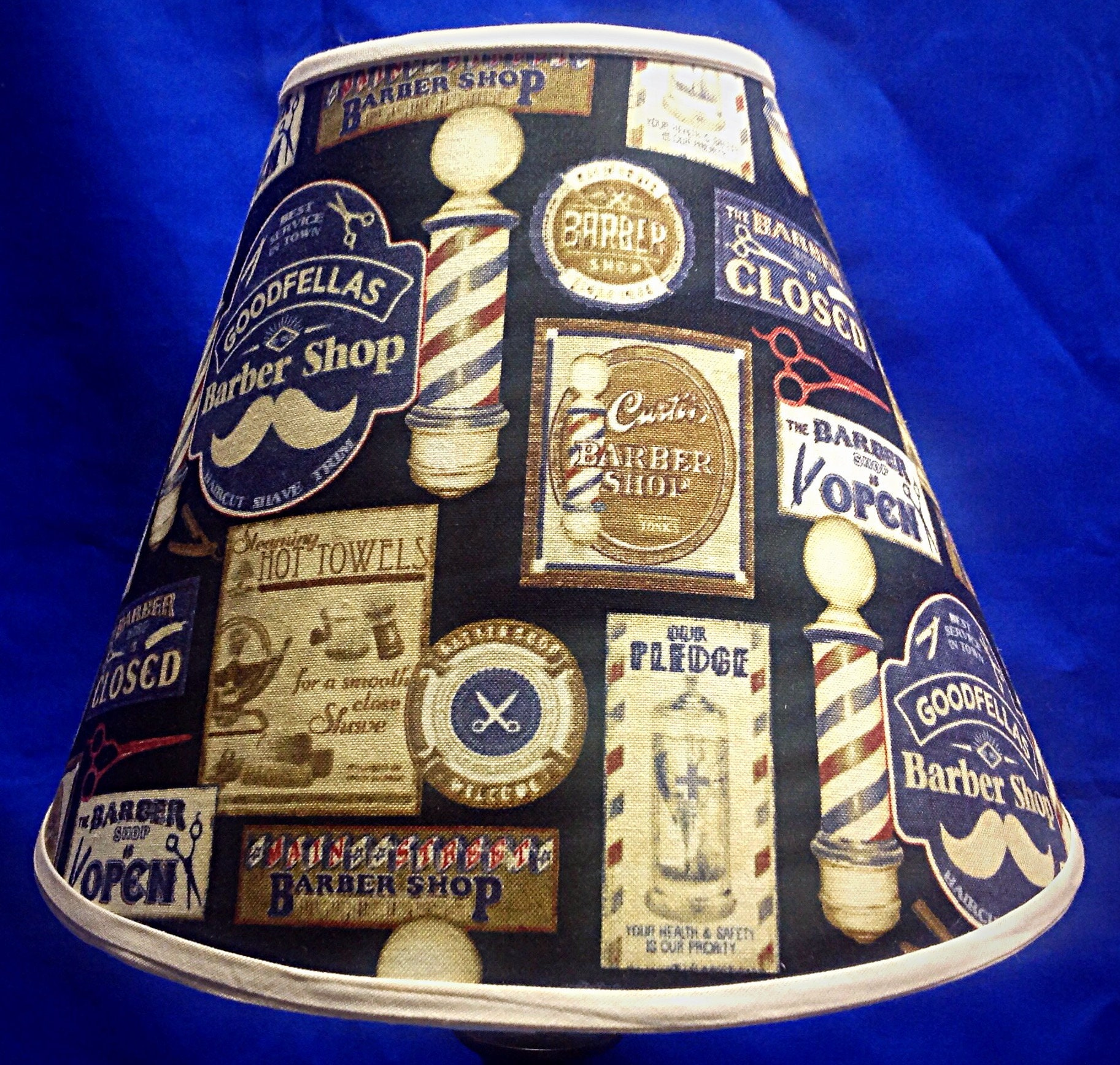 Barber Lamp Shade - Etsy