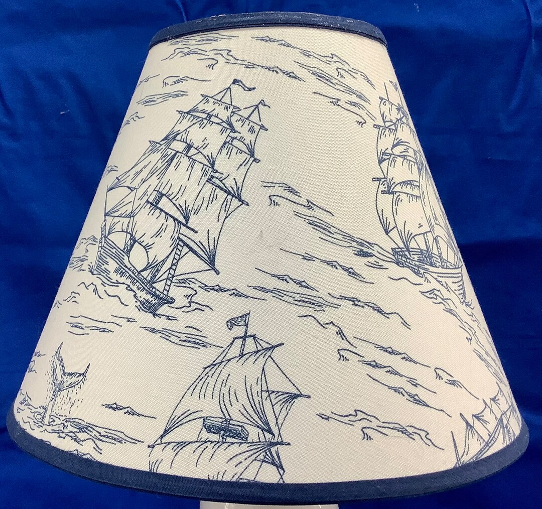 Tall Ship Whale Tail Lamp Shade - Etsy