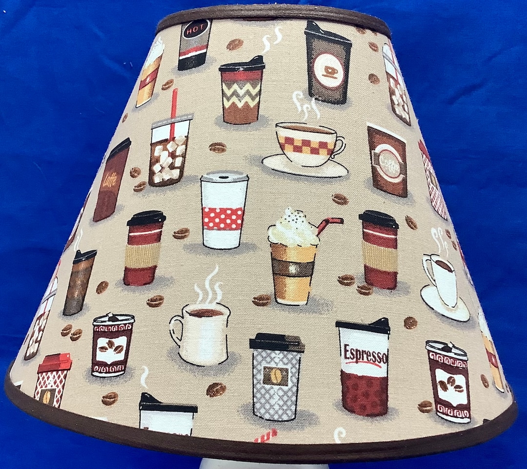 Multi Coffee Mugs Cups and Containers Lamp Shade - Etsy