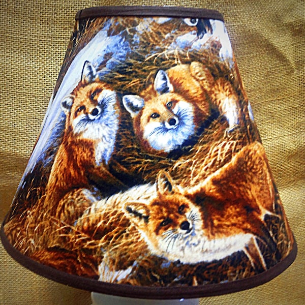 Fox Lamp Shade - Etsy