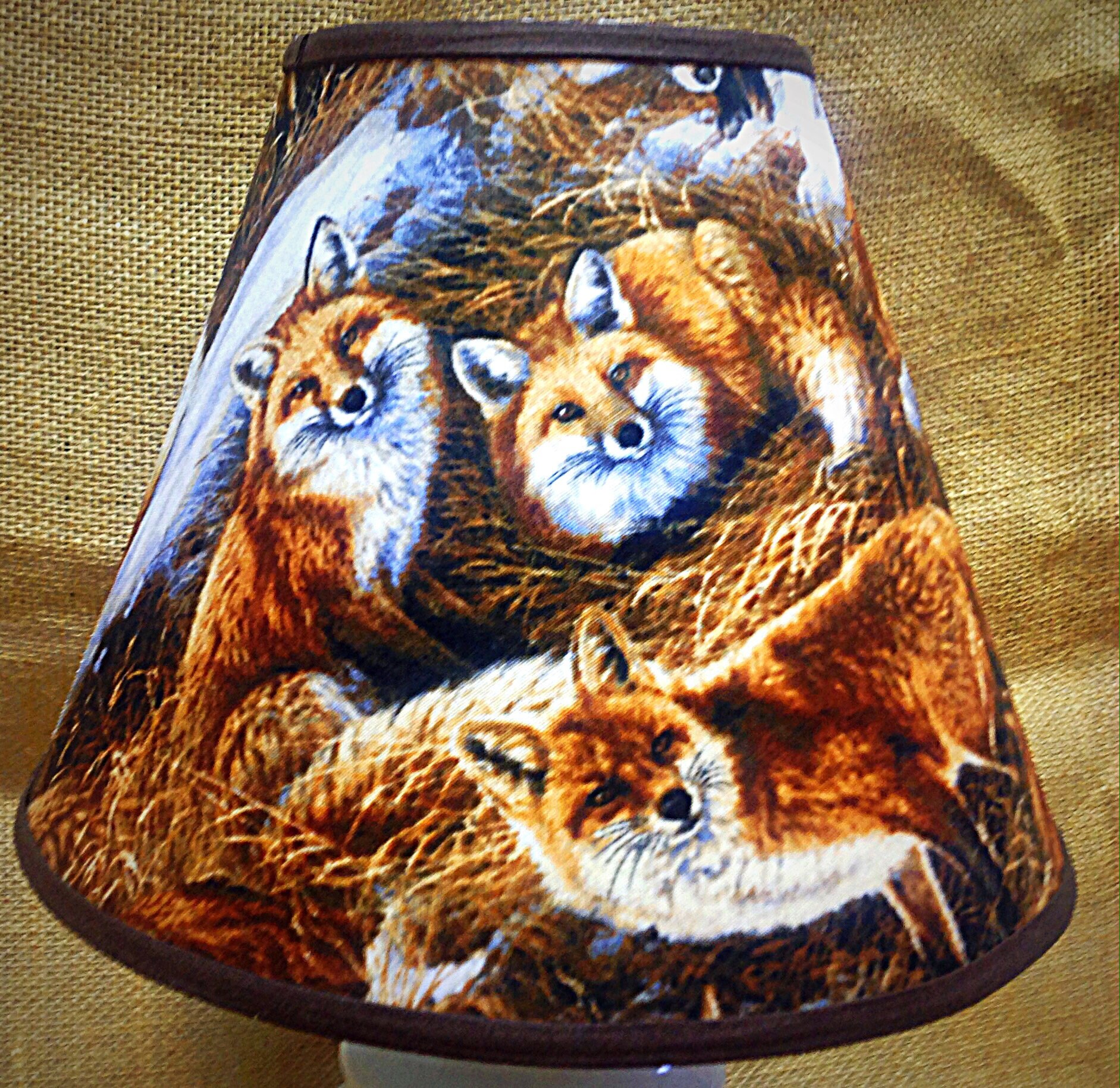 Fox Lamp Shade - Etsy