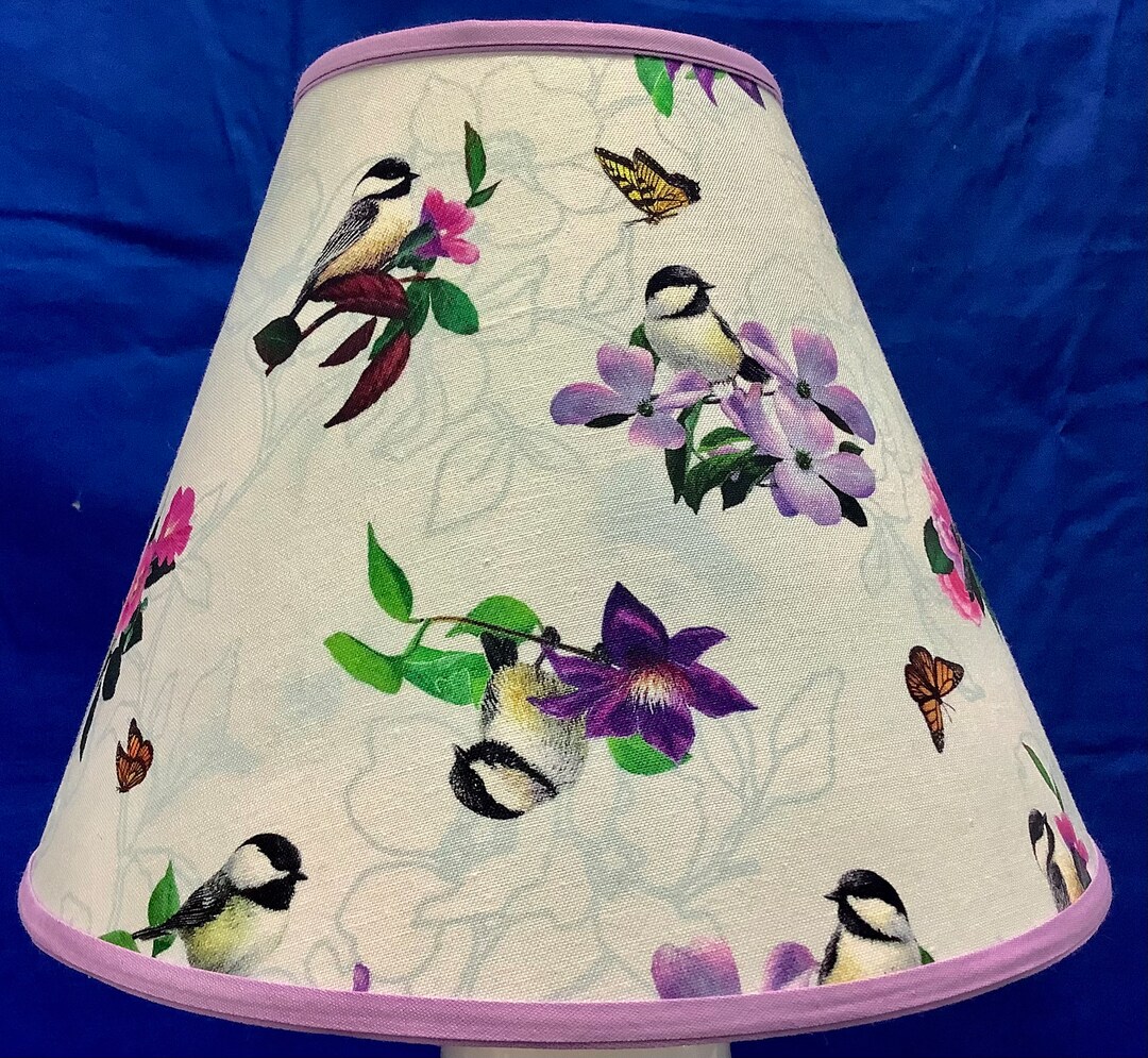 Sparrow Monarch Butterfly Lamp Shade - Etsy