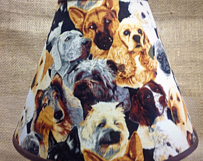 Different Breeds of Dog Lamp Shade - Etsy