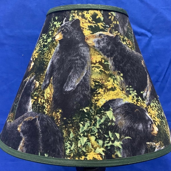 Black Bear Lamps - Etsy