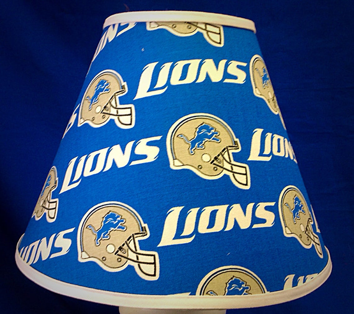 Detroit Lions Lamp Shade - Etsy