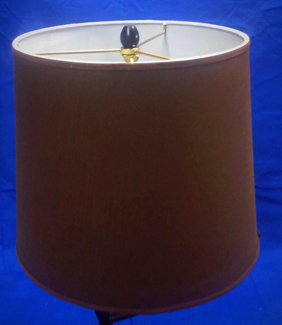 10 Top X 12 Bottom X 10 Tall Chocolate Brown Solid Color Lamp Shade ...