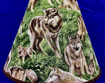 Wolf Lamp Shade - Etsy