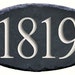 ADDRESS SIGN (carved Stone) House Number / Marker Plaque / Slate ...