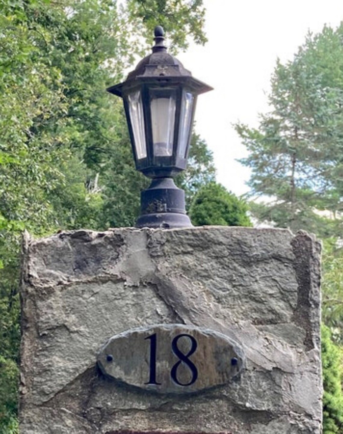 ADDRESS SIGN carved Stone House Number / Marker Plaque / - Etsy