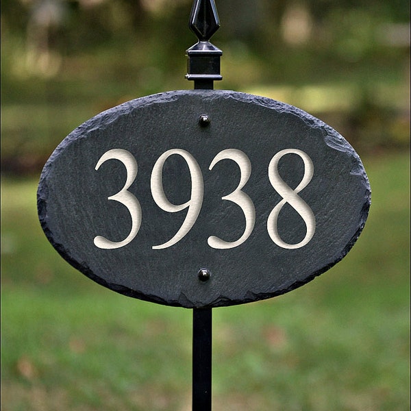 House Number Stake - Etsy