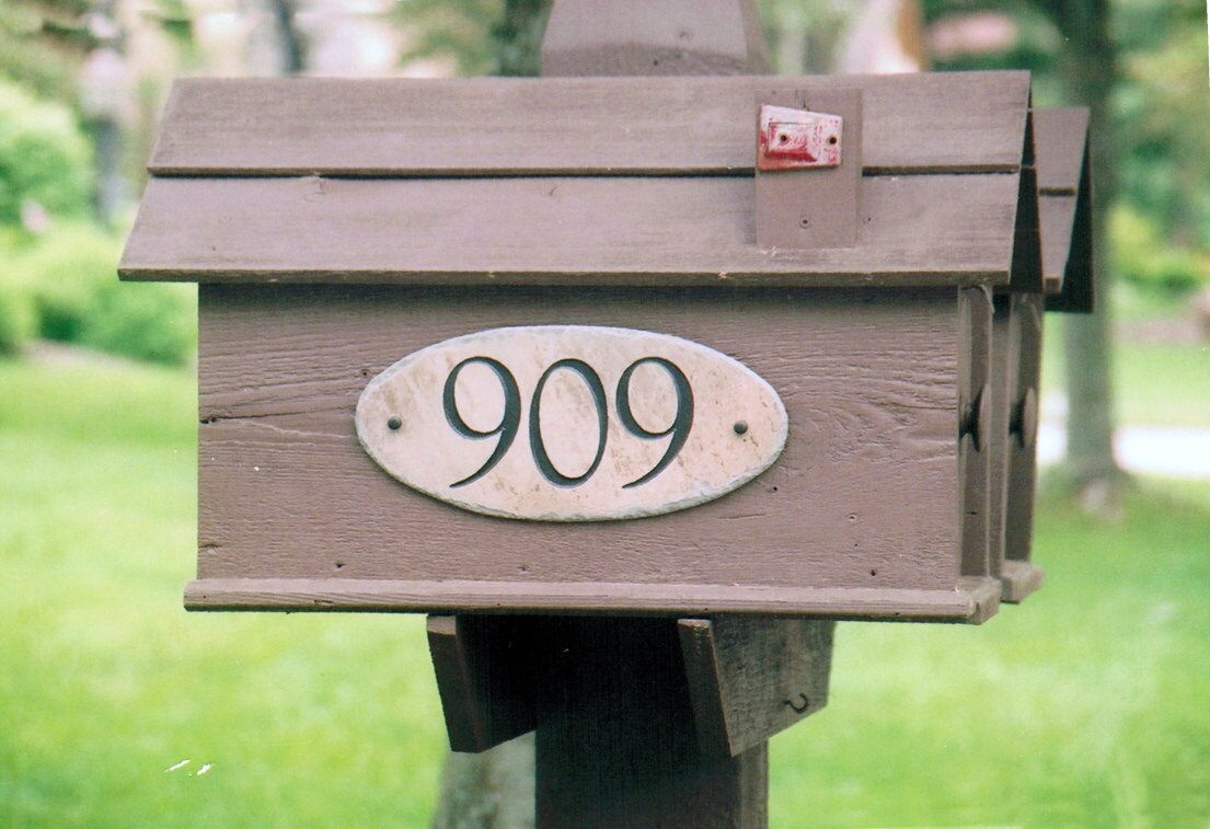 STONE Outdoor House Numbers Address / CARVED / House Warming - Etsy