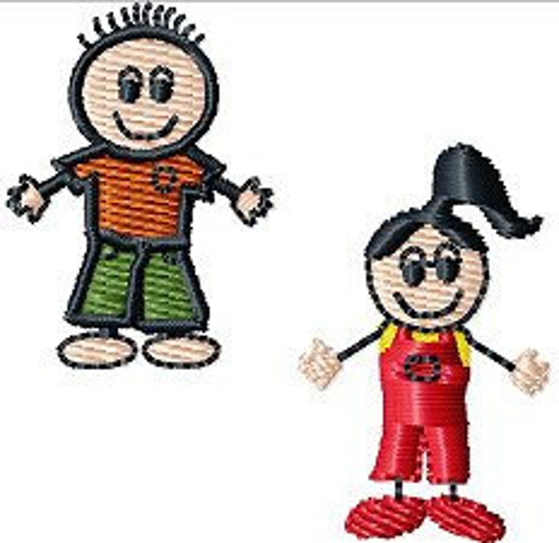 Instant Download School Children Custom Embroidery Digitized | Etsy