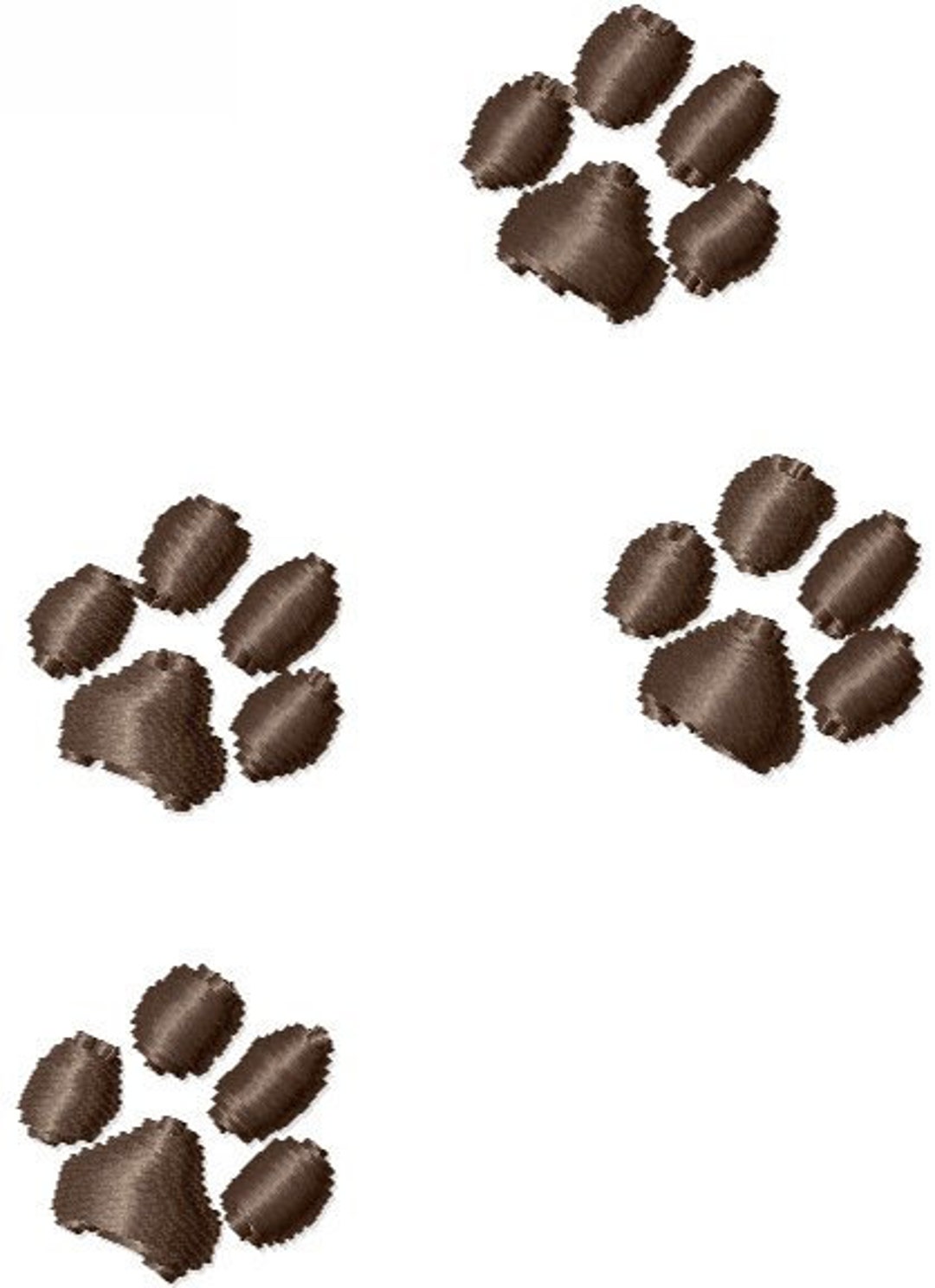Instant Download Stepping Paws Cats Dogs Embroidery Design - Machine ...