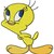 Instant Download Tweety Yellow Bird Embroidery Design Digitized ...