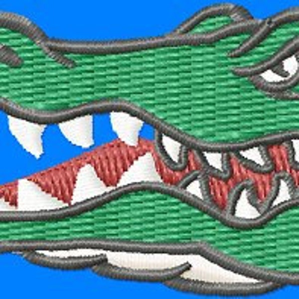 Gator Embroidery - Etsy