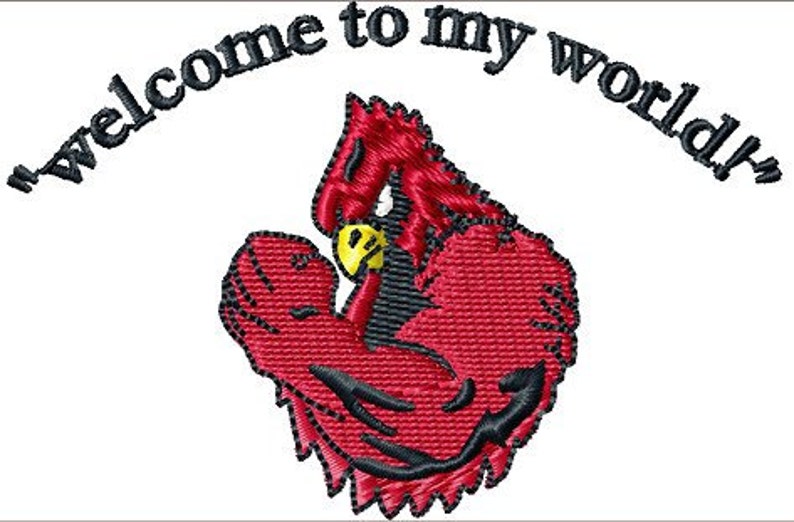 Instant Download Cardinal Muscle Embroidery Design - Handmade ...