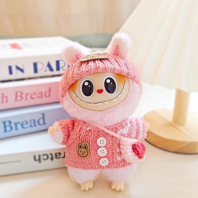 Labubu Outfit Cute Crochet Clothes, Labubu Customization Outfit, Pop ...