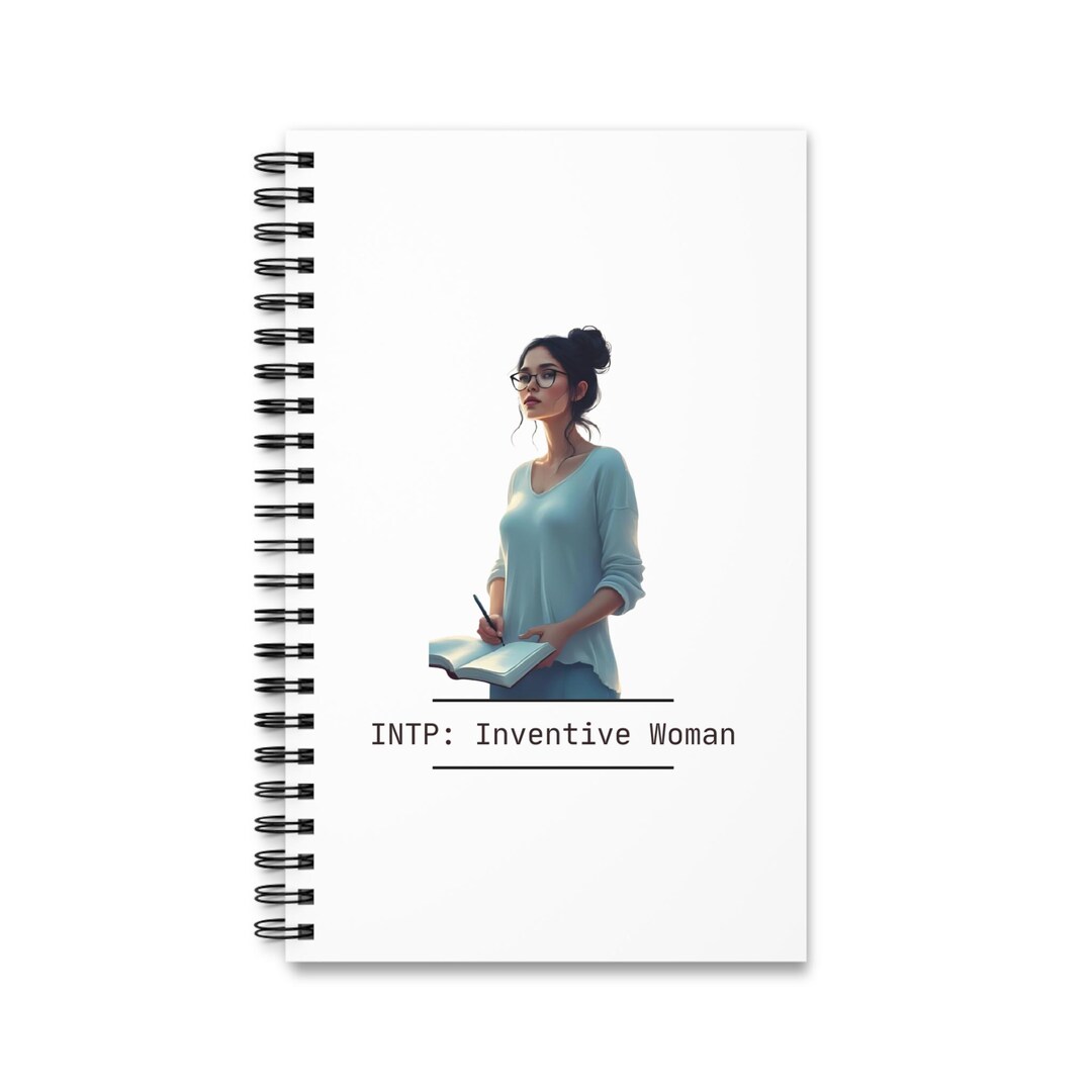 INTP: the Inventive Woman Spiral Journal | Personality Type Notebook - Etsy