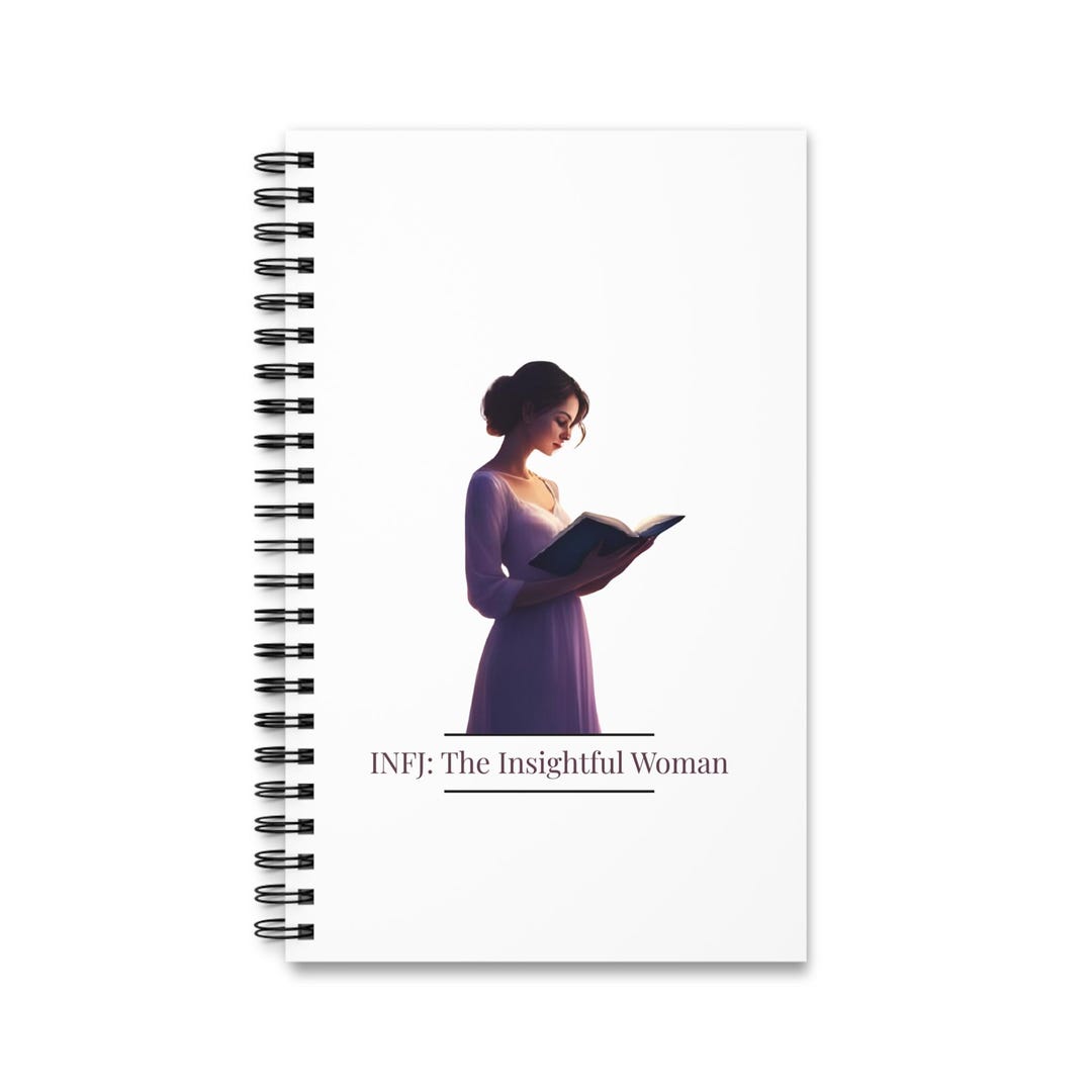 INFJ the Insightful Woman Spiral Journal | Personality Type Notebook - Etsy