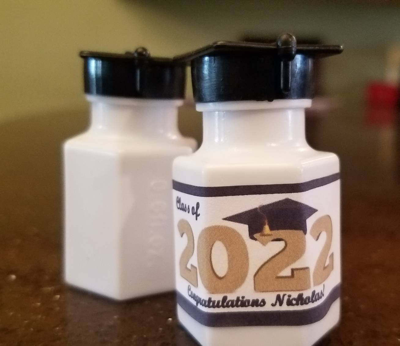 30 Graduation Bubble Labels or Goody Bag Stickers-2022 - Etsy