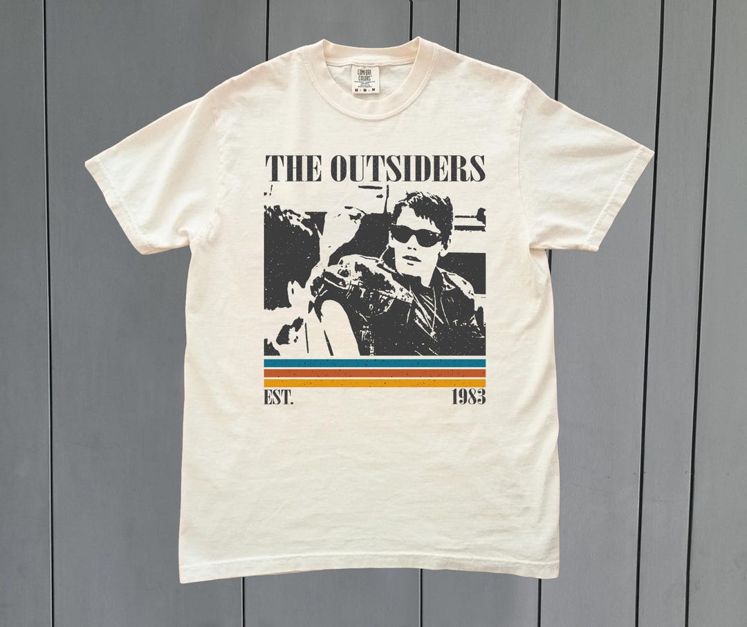 The Outsiders Movie T-shirt - Comfort Colors Retro Tee - Etsy